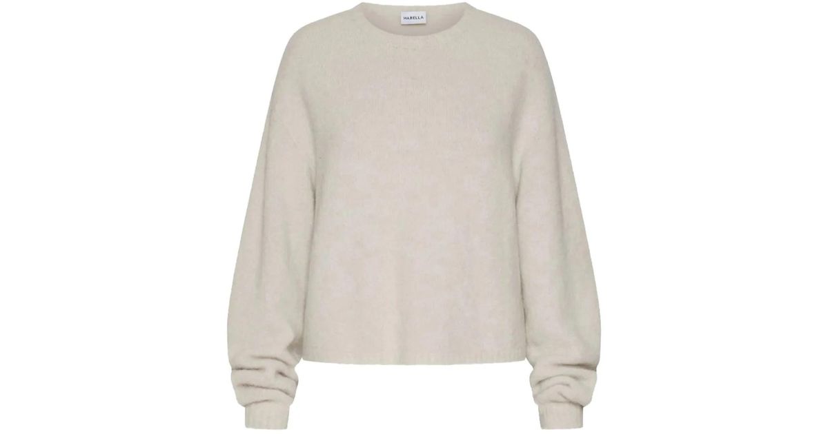 Marella Crew-Neck Knitwear in White | Lyst UK