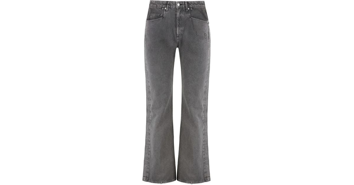 EZR Five-Pocket Jeans in Grey for Men | Lyst UK