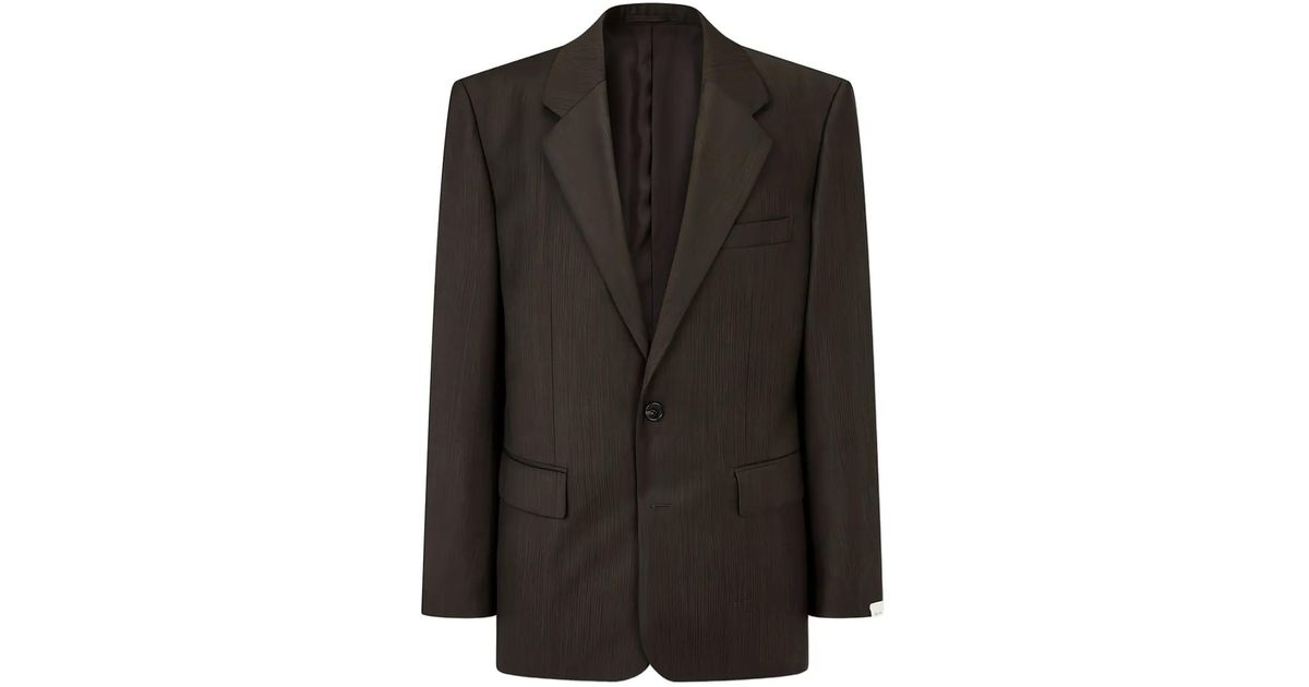 MAN ON THE BOON. Single-Breasted Blazer in Black for Men | Lyst