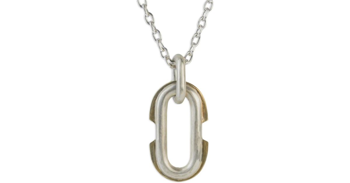 Parts Of 4 Oval-Link Chain Necklace in Metallic | Lyst