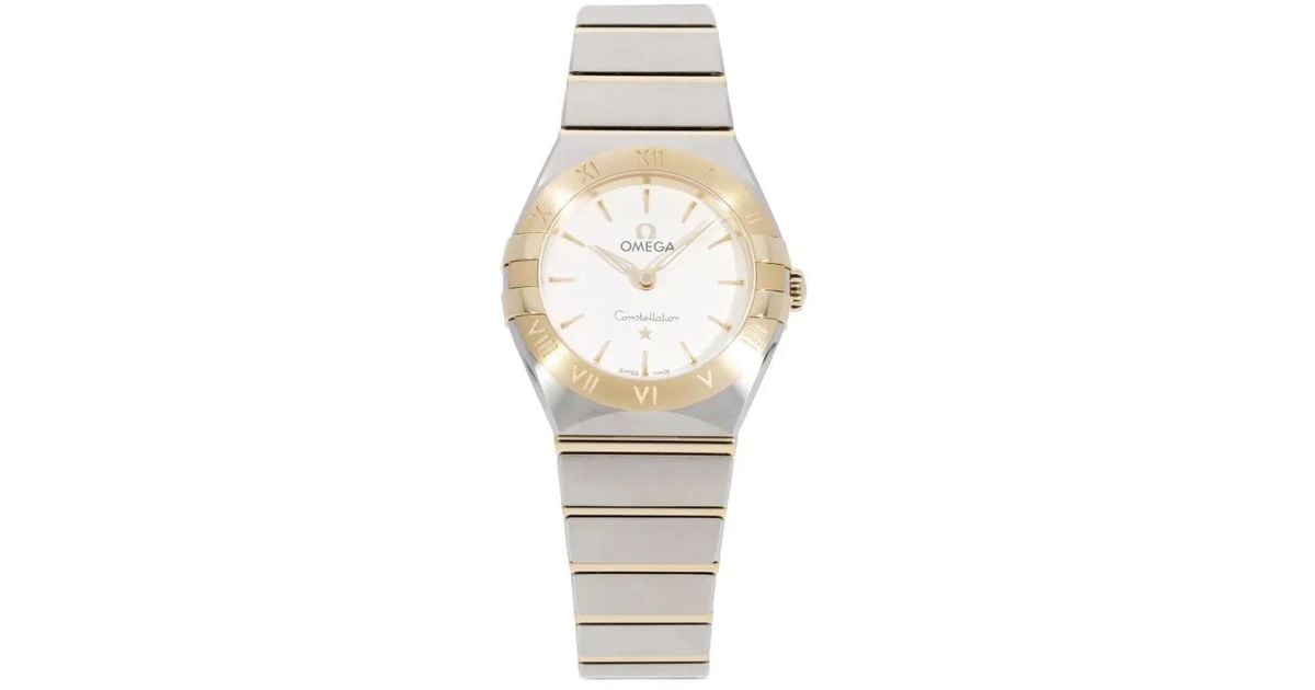 Omega 2024 Constellation Manhattan 25Mm in White | Lyst