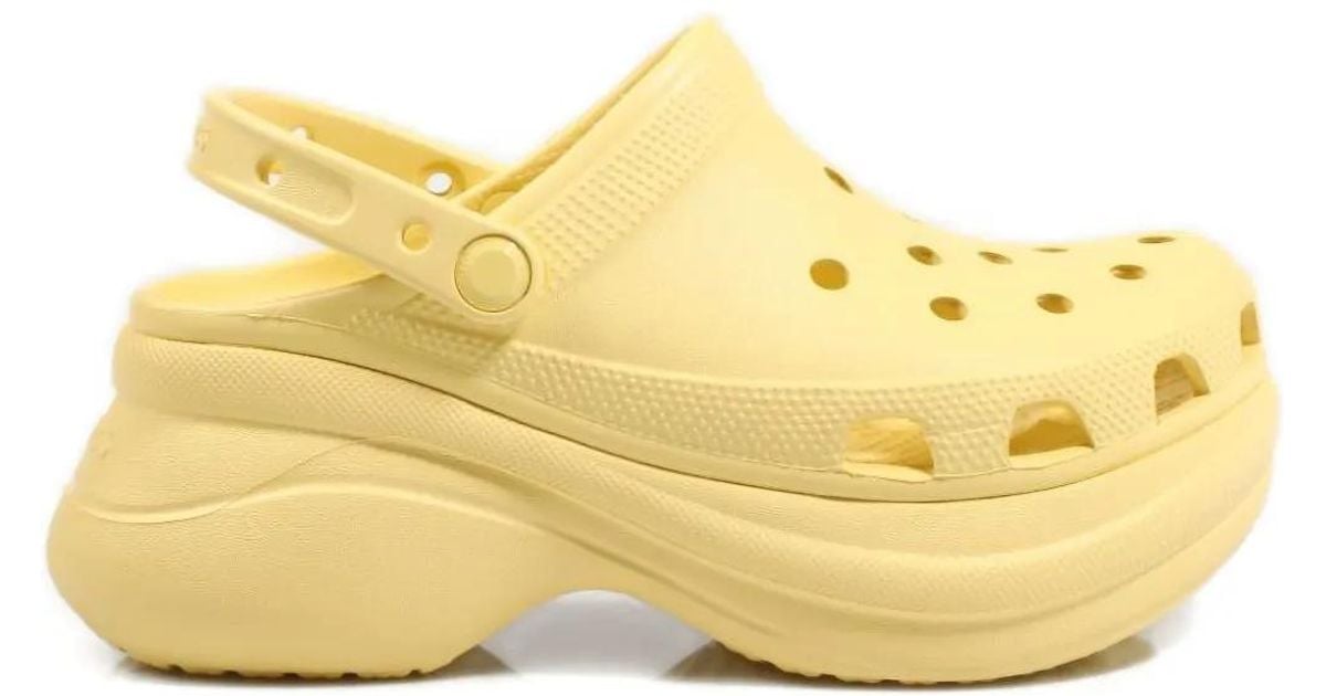 Crocs™ Bae Platform Sandals in Yellow for Men | Lyst