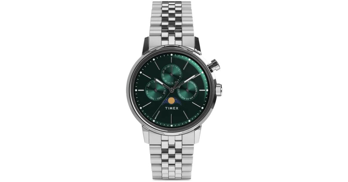 Timex Marlin 40Mm in Metallic for Men | Lyst
