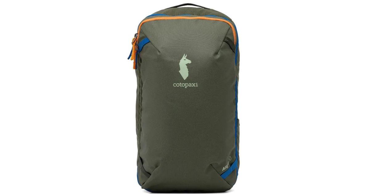 COTOPAXI Allpa Logo-Detail Backpack in Green | Lyst