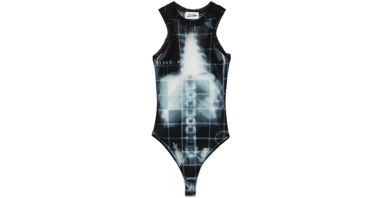Jean Paul Gaultier X-Ray Body in Blue | Lyst