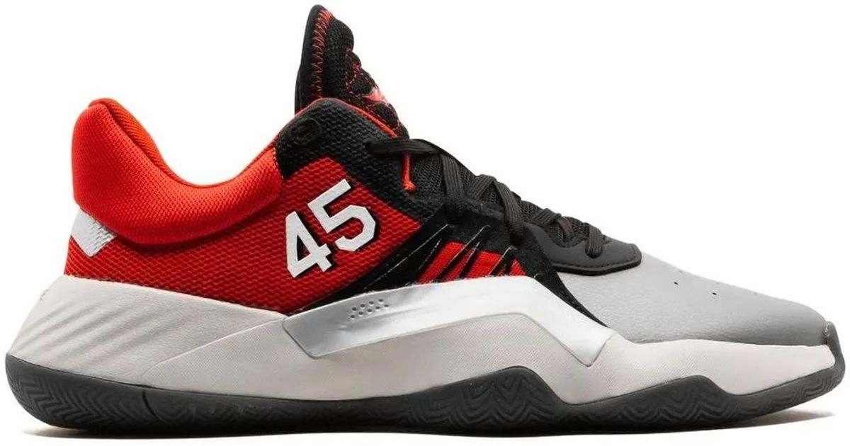 adidas D.O.N. Issue 1 Low-Top Sneakers in Red | Lyst