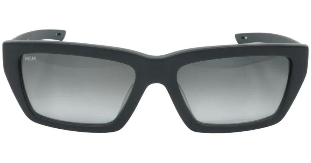 MCM Rectangle-Frame Sunglasses in Grey for Men | Lyst UK