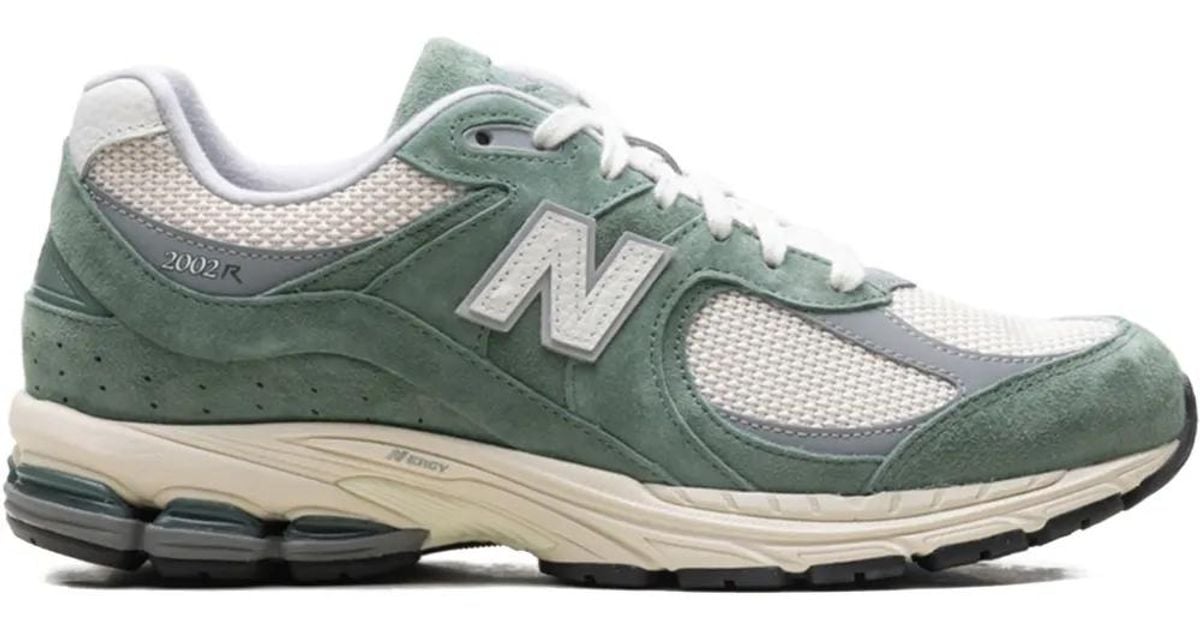New Balance 2002R Suede Sneakers in Green | Lyst
