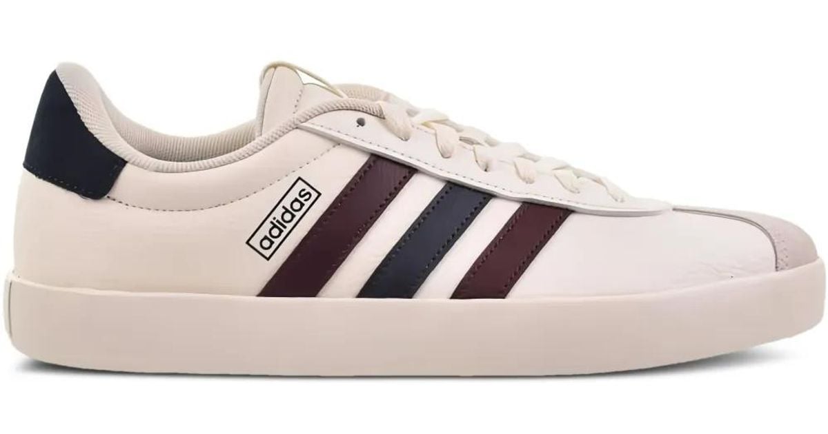 adidas Vl Court 3.0 "Cream/Burgundy" Sneakers in Pink for Men | Lyst