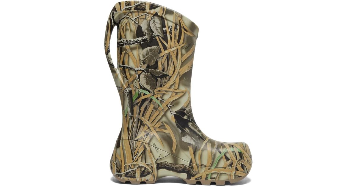 Crocs™ Hydra Camo-Pattern Boots in Green for Men | Lyst UK