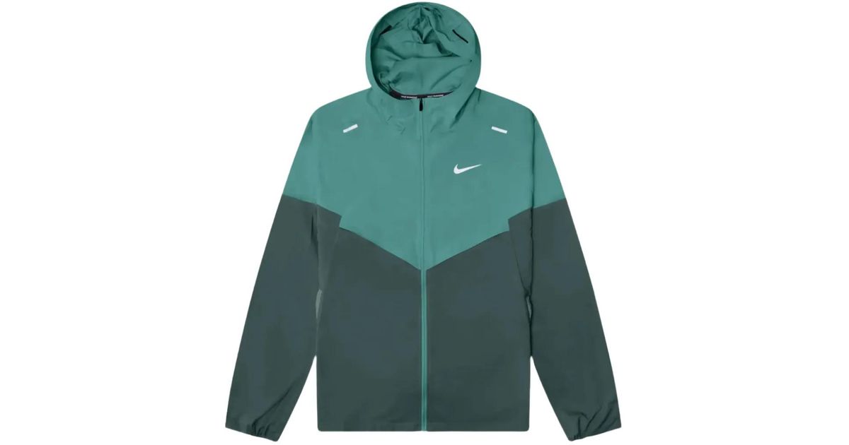 Nike Repel Windrunner Jacket in Green for Men | Lyst UK