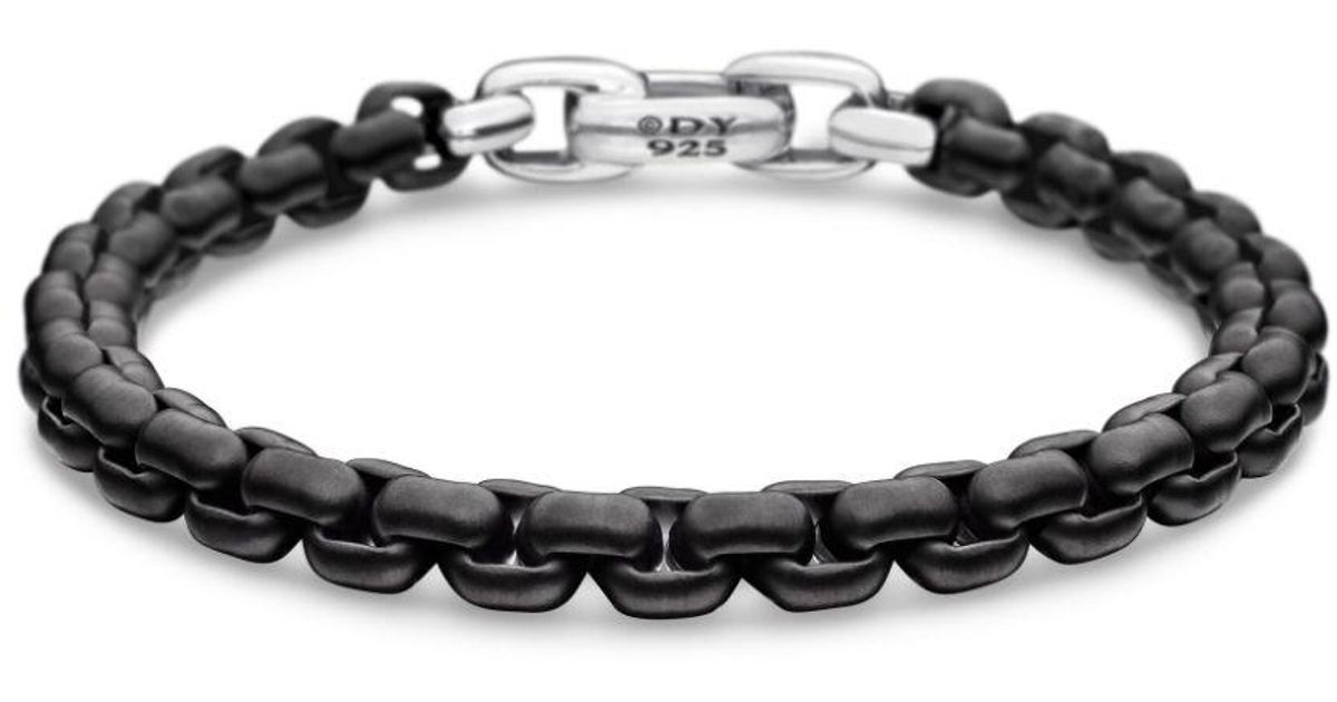 David Yurman Sterling Box Chain Bracelet (7.3Mm) in White for Men | Lyst David Yurman Sterling Box Chain Bracelet (7.3Mm) in White for Men | Lyst