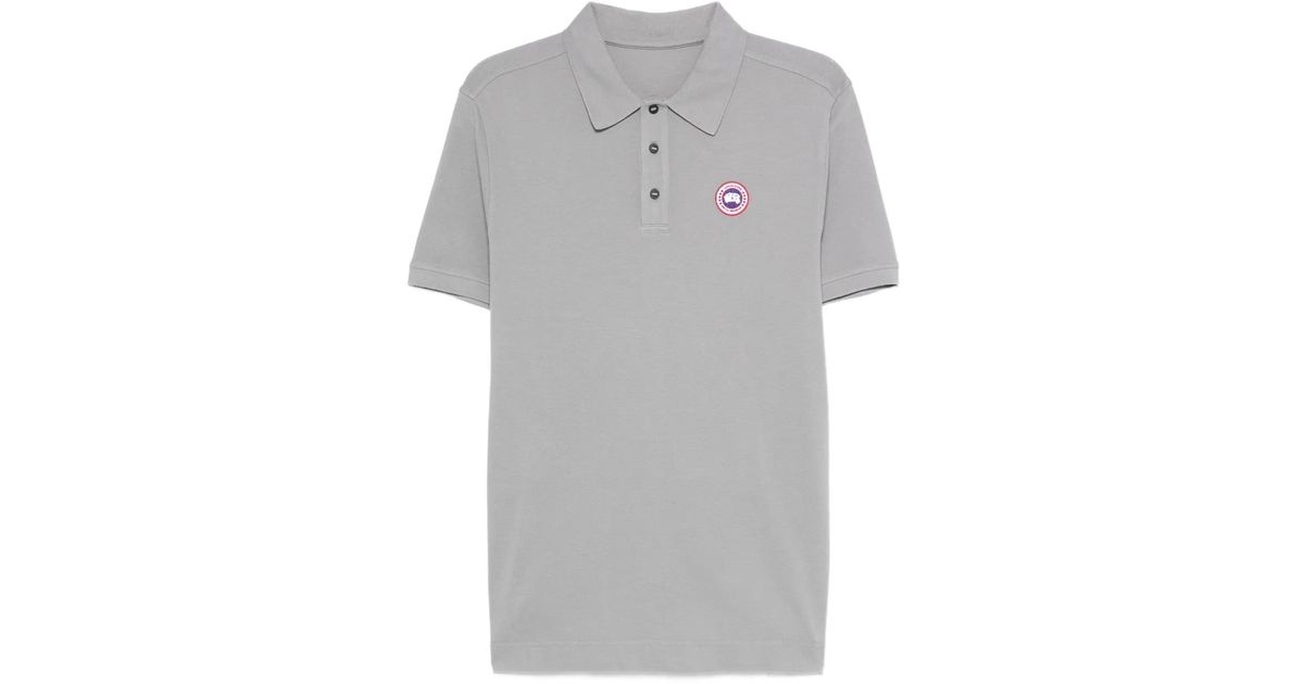 Canada Goose Polo Shirts in Grey for Men | Lyst UK