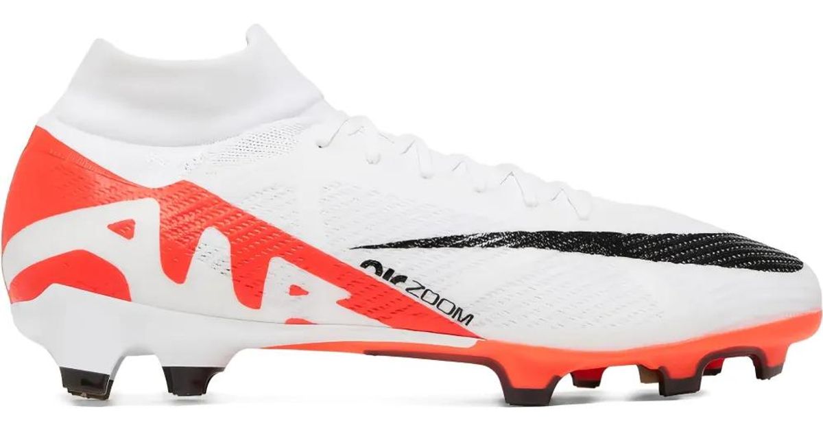 Nike Zoom Mercurial Superfly 9 Pro Fg Soccer Sneakers in Red for Men | Lyst