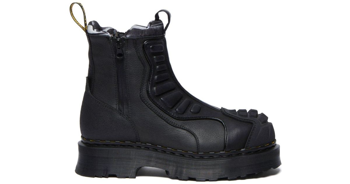 Dr. Martens Leather Boots in Black for Men | Lyst