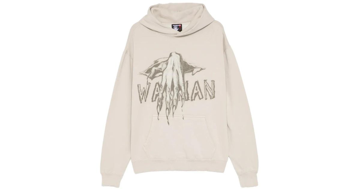 メンズ WARMAN ロゴ パーカー ホワイト | Lyst