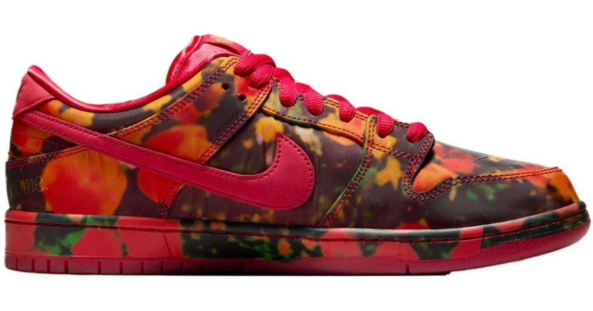 Nike X The Wizard Of Oz Sb Dunk Low Pro Sneakers in Red for Men | Lyst UK