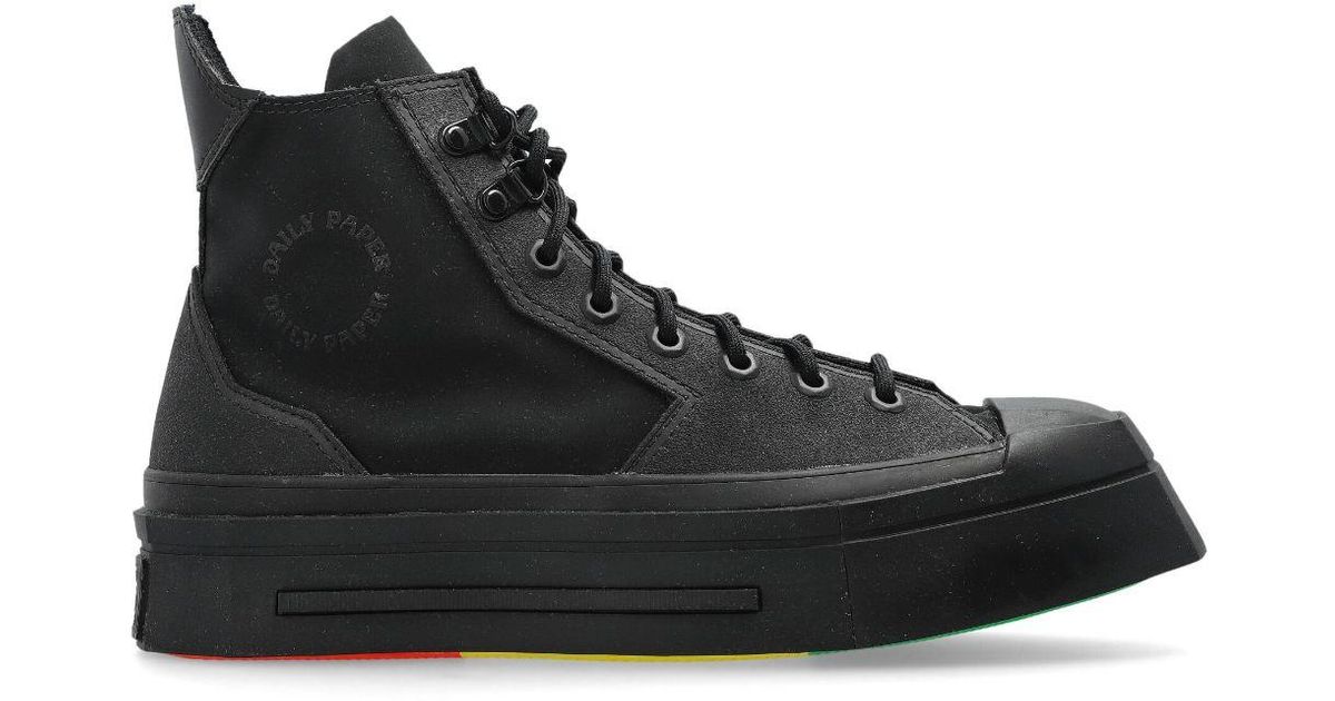 Converse X Daily Paper Chuck 70 Sneakers in Black for Men | Lyst