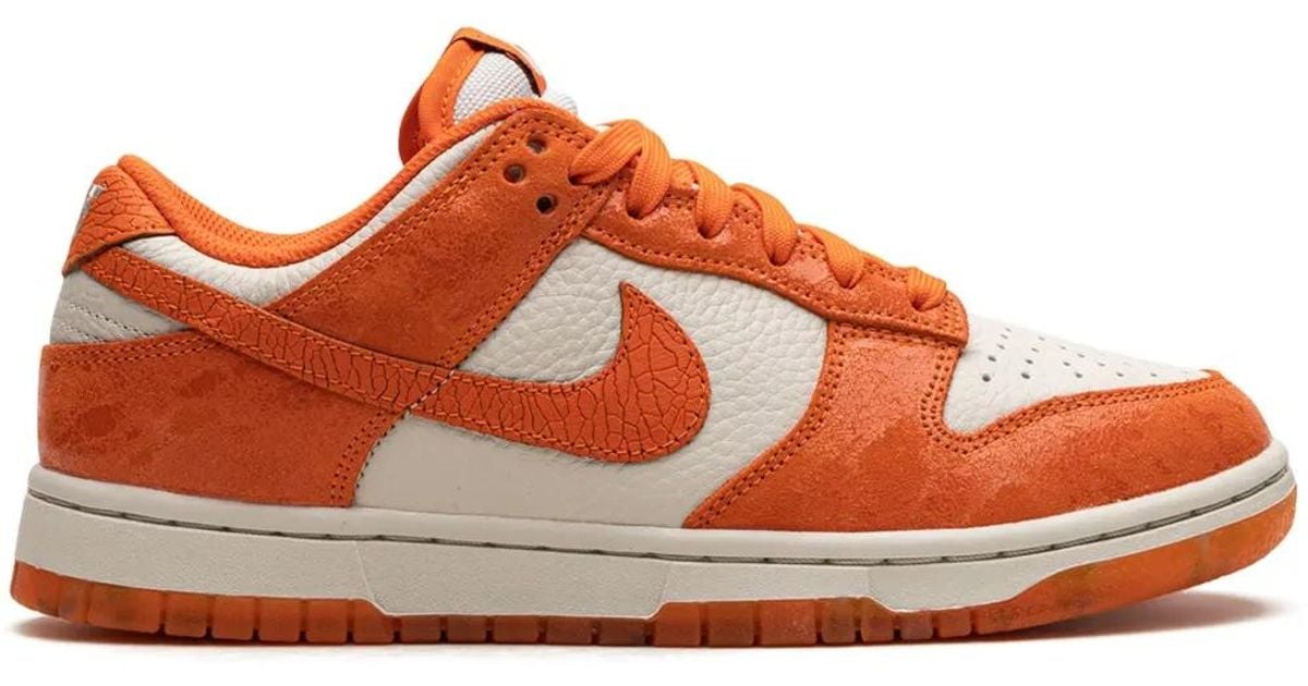 Nike Dunk Low "Total" Sneakers in Orange | Lyst