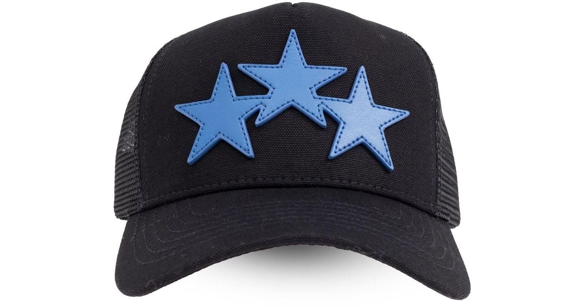 Amiri Star-Appliqué Cap in Blue for Men | Lyst Canada