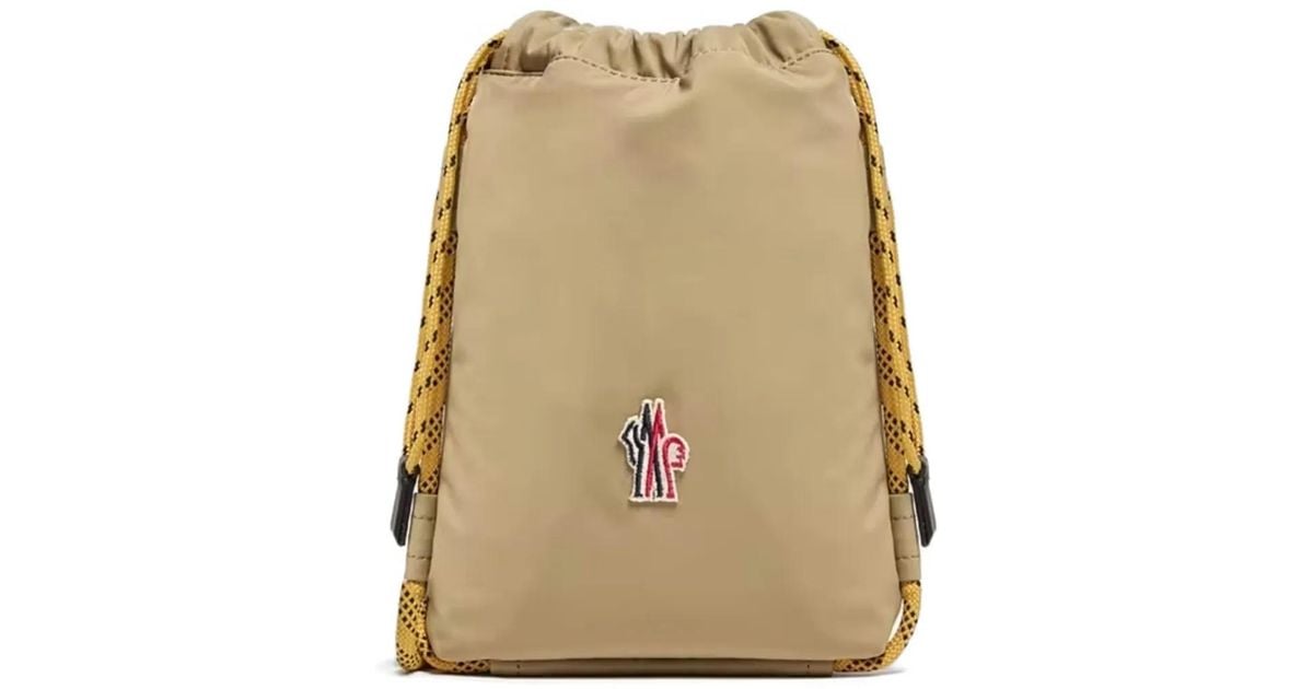 Moncler Makaio Messenger Bag in Natural | Lyst