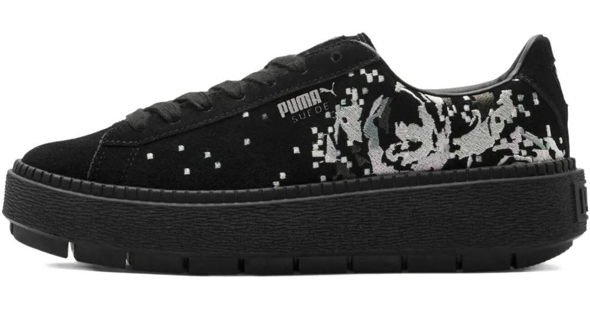 PUMA Platform Trace Digitemb Sneakers in Black | Lyst UK