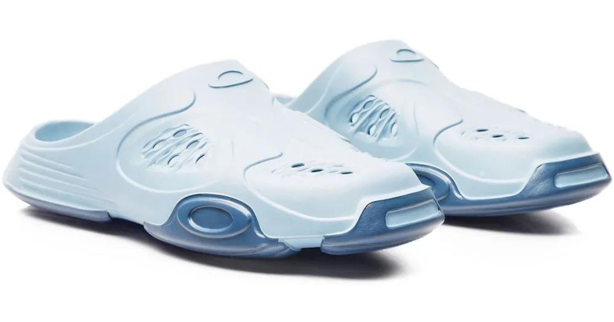Oakley X Brain Dead Factory Team Paguro Slides in Blue | Lyst