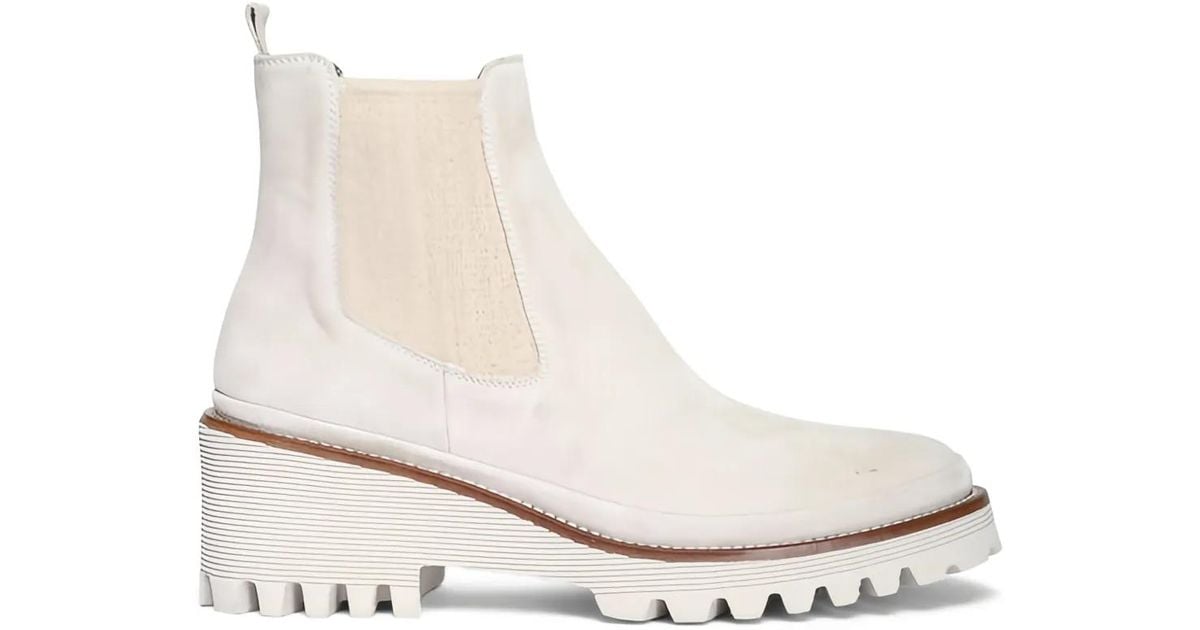 Ron White Emmaline Chelsea Boots in Natural | Lyst UK