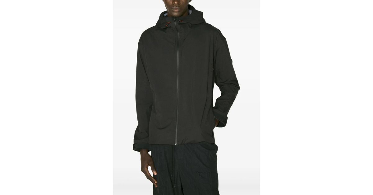District Vision Hooded Jacket in Black for Men | Lyst