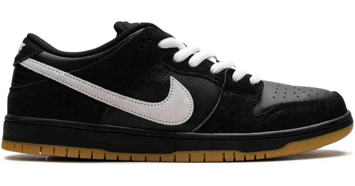 Nike Dunk Low Pro Sb /Gum" Sneakers in Black for Men | Lyst
