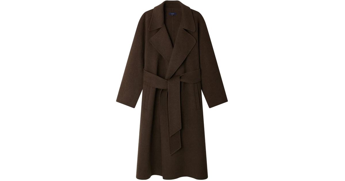 Soeur Harvard Coat in Brown | Lyst