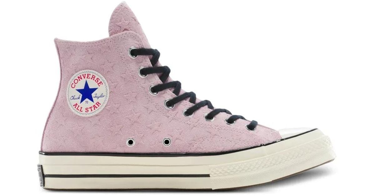 Converse Chuck 70 Stars Lace-Up Sneakers in Pink | Lyst UK