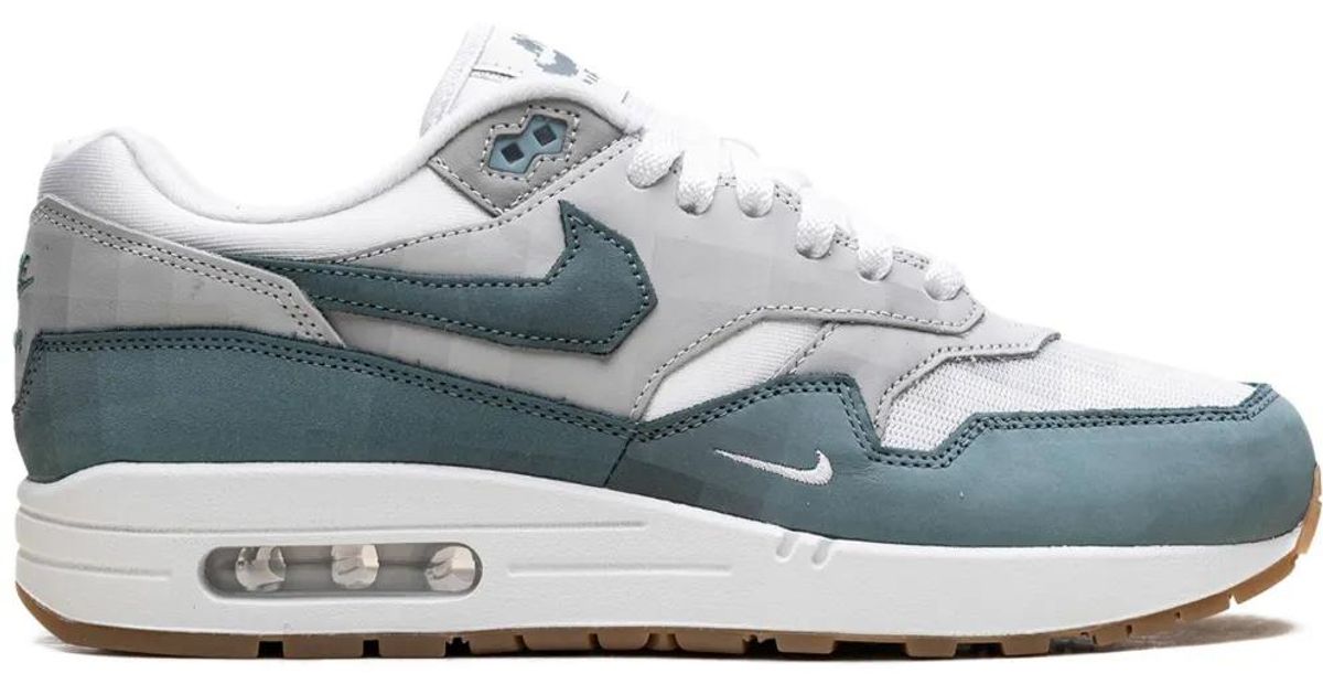 Nike Air Max 1 .Swoosh Low Poly Adventure" Sneakers in Gray for Men | Lyst