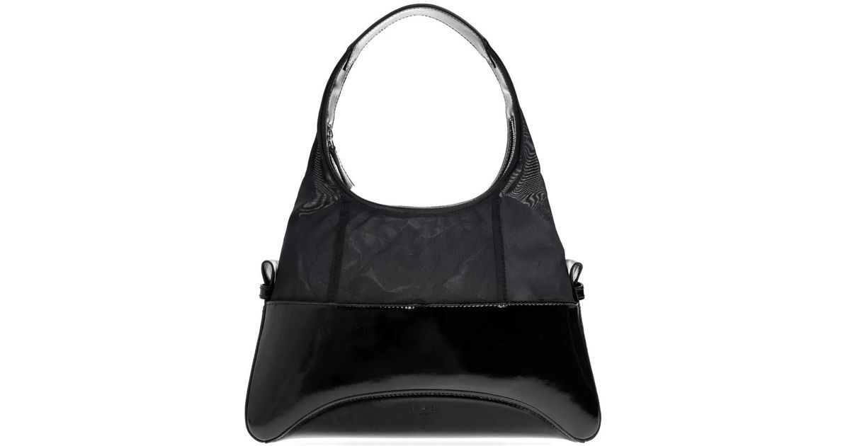 IRO Mesh Leather Tote Bag in Black | Lyst
