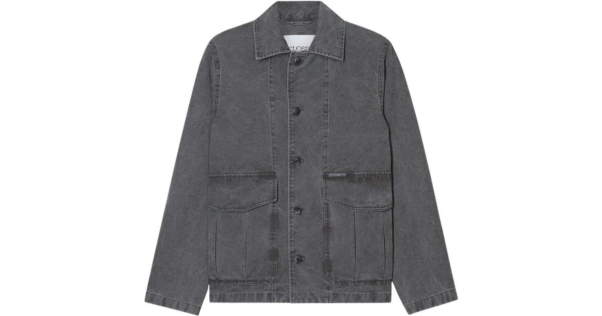 Closed Cargo Jacket in Grey for Men | Lyst UK