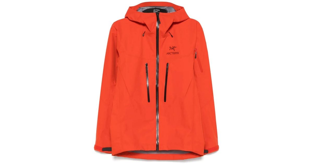 Arc'teryx Alpha Sv Jacket in Red for Men | Lyst