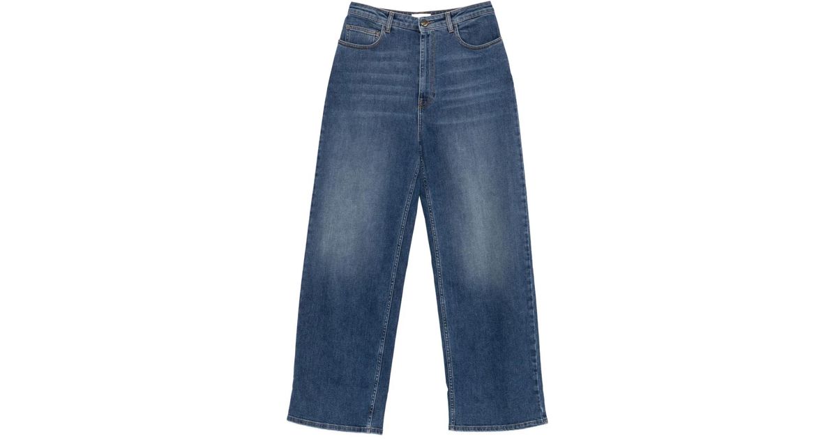 Fabiana Filippi Classic Wide-Leg Jeans With Traditional Design Elements ...