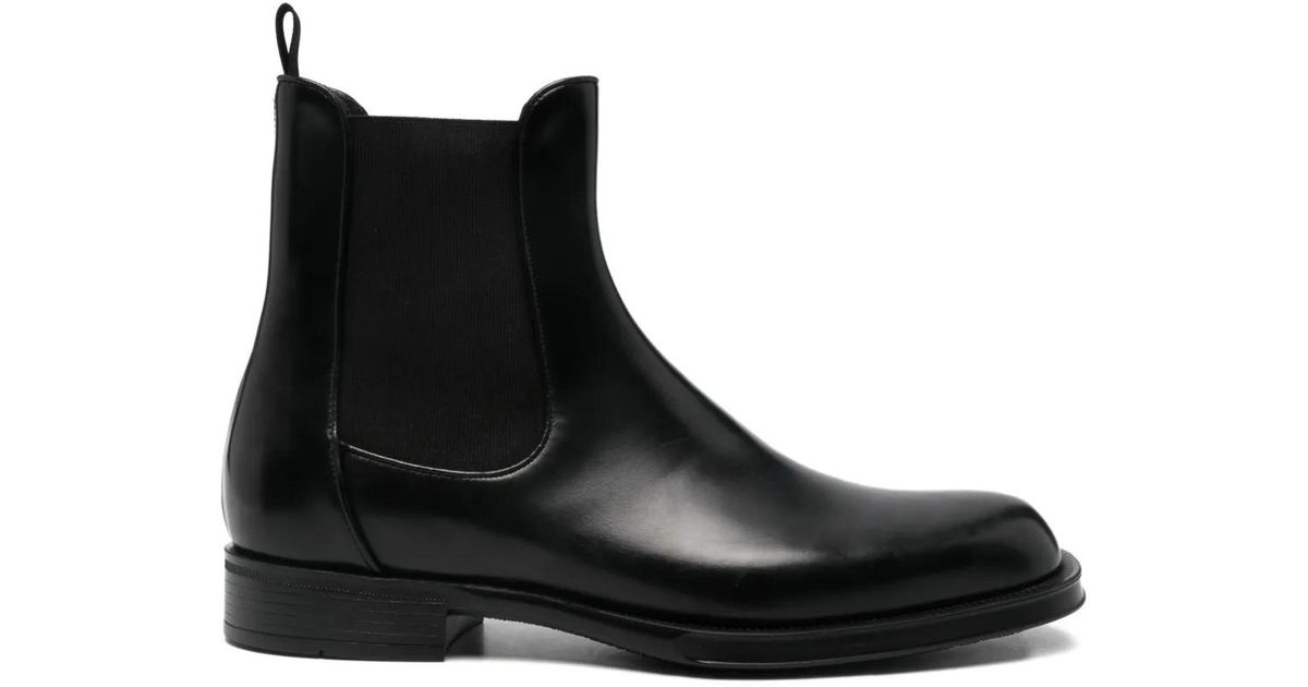 Fabi Elasticated Panel Boots in Black for Men | Lyst