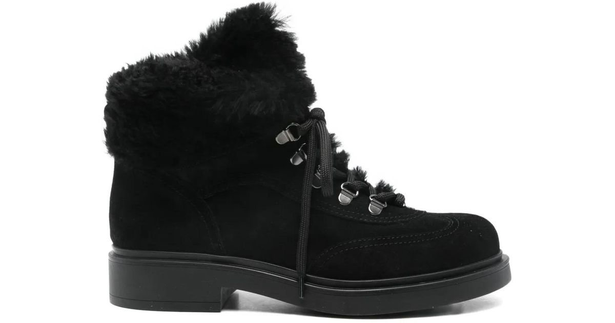 Agl Attilio Giusti Leombruni Loren Mountain Boots in Black | Lyst