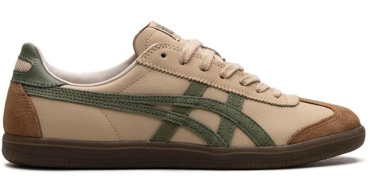 Onitsuka Tiger Tokuten "beige/green" Sneakers in Brown | Lyst