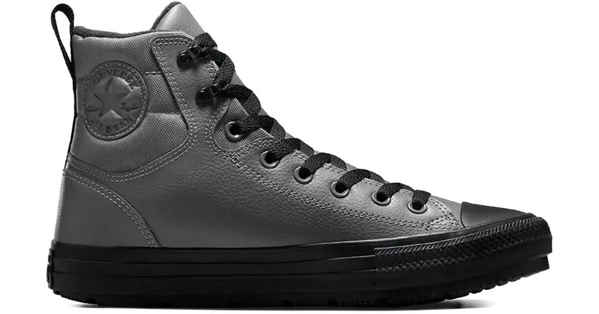 Converse Chuck Taylor Berkshire Padded High-Top Sneakers in Black | Lyst UK