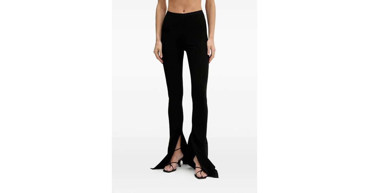 Rick Owens Carmen Split Trousers in Black | Lyst UK