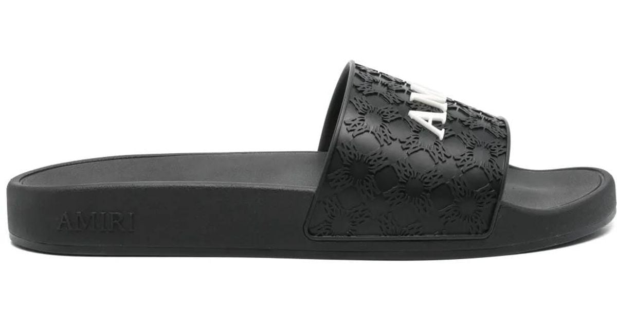 Amiri Ma Quad Slides in Black for Men | Lyst