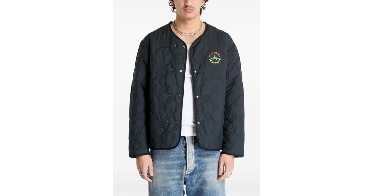 Converse X Daily Paper Malden Jacket in Black for Men | Lyst UK