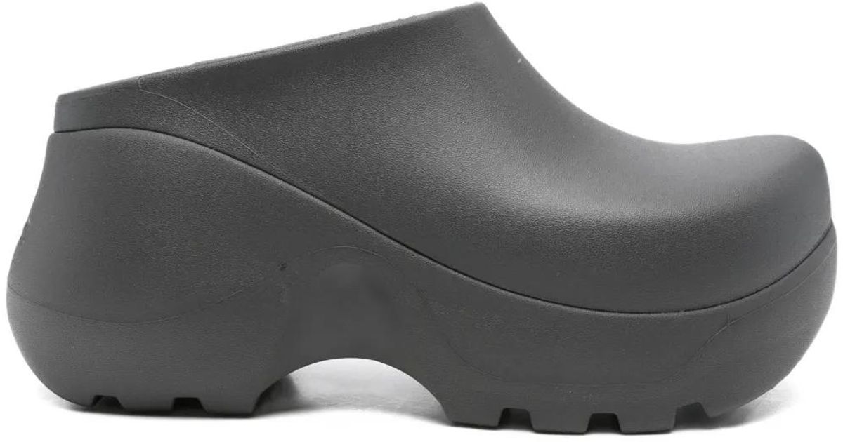 Crocs™ Platform Clog Slides in Grey | Lyst UK