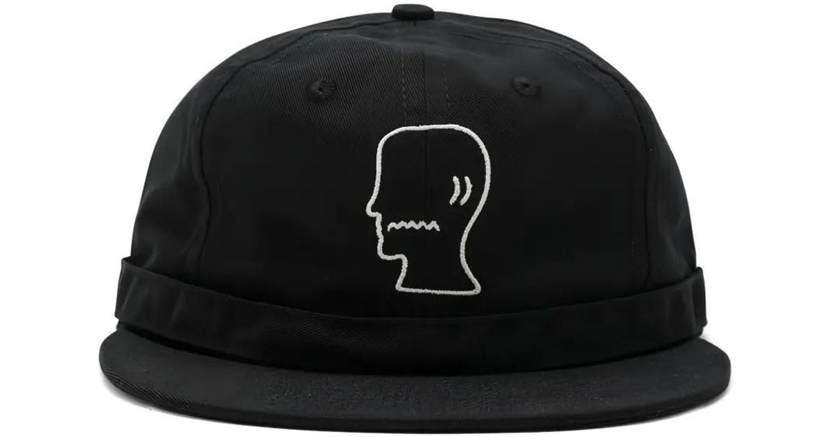 Brain Dead Embroidered Cap in Black for Men | Lyst UK