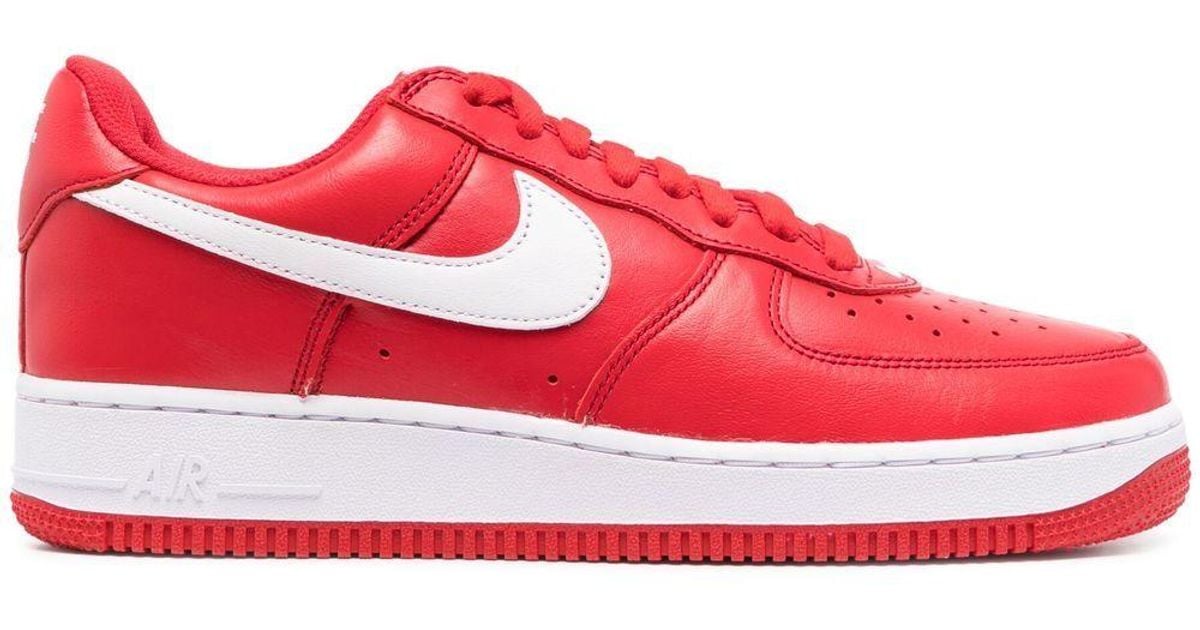 Nike Air Force 1 Low 'colour Of The Month' in Red | Lyst Australia