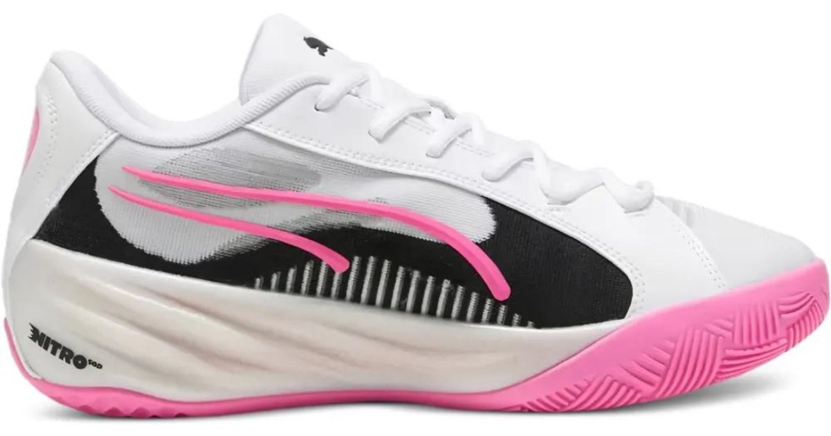 PUMA All-Pro Nitro "Poison" Sneakers in Pink for Men | Lyst