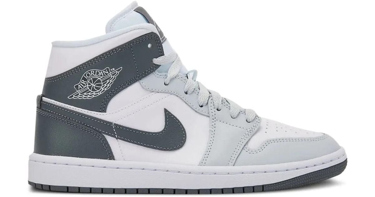 Nike Mid 1 Sneakers in White | Lyst UK