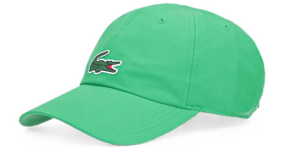 Lacoste X Novak Djokovic Logo-Patch Baseball Cap in Green for Men | Lyst UK